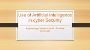 Role of Artificial Intelligence in Cyber Security presentation | free ...