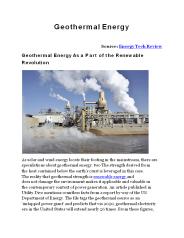 PPT – Geothermal Energy PowerPoint presentation | free to download - id ...