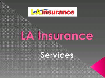 LA Insurance Agency is the leading insurance agency Houston ...