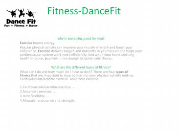 Fitness presentation | free to download