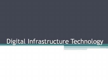 Benefits Of Digital Infrastructure Technology For Your Business ...
