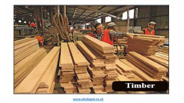 PPT – WHAT ARE TIMBER BASED MATERIALS? PowerPoint presentation | free ...