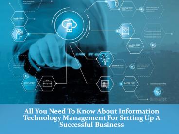 PPT – All You Need To Know About Information Technology Management For ...