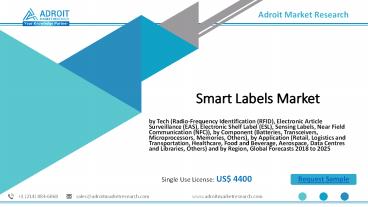Smart Labels Market: Latest Trends, Demand & Analysis 2020-2025 ...