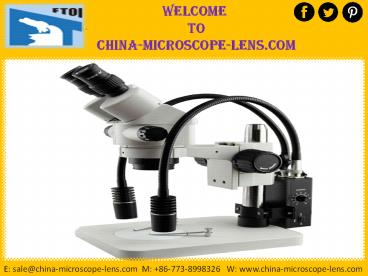 Video Microscope presentation | free to download