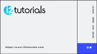 MongoDB tutorial - Machine Learning Tutorial - i2Tutorials presentation | free to download