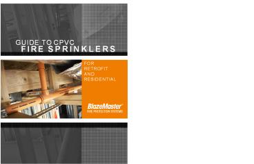 Blazemaster Fire Pipe and Sprinkler System presentation | free to download