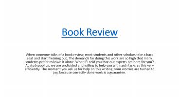 Studypool Review presentation | free to download