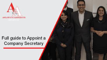 Full guide to Appoint a Company Secretary presentation | free to download