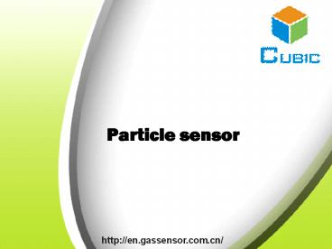 PPT – Particle sensor PowerPoint presentation | free to download - id ...