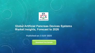 Global Artificial Pancreas Devices Systems Market Insights, Forecast to ...
