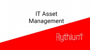 PPT – Software License Management System - Rythium PowerPoint ...