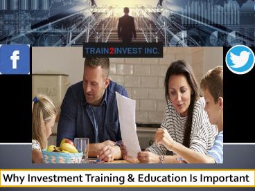 PPT – Why Investment Training & Education Is Important PowerPoint ...