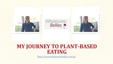 My Journey to Plant-Based Eating presentation | free to download