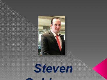 PPT – Steven Goldmann PowerPoint presentation | free to download - id ...