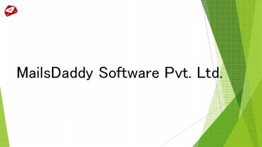 MailsDaddy PST Attachment Extractor presentation | free to download