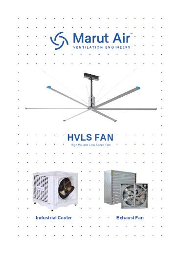 Marut Air Catalogue: Cooling & Ventilation Solution (HVLS fan ...