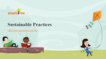 Sustainable Practices presentation | free to download