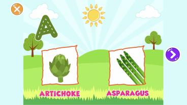 Learn ABC With Vegetables Name | Vegetables Games for Kids presentation ...