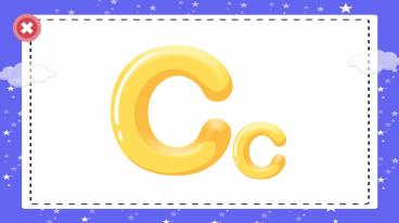 Learn C Alphabet Letter | C Words for Preschool presentation | free to ...