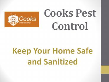 Cooks Pest Control (1) presentation | free to download