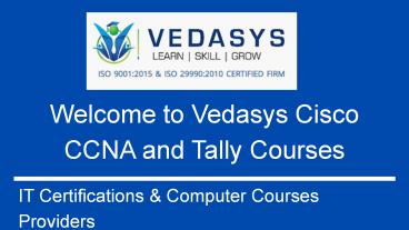 CCNA Certification Cost presentation | free to download