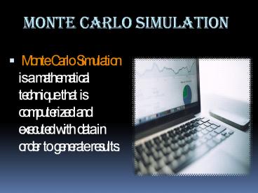 Monte carlo simulation presentation | free to download