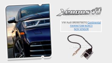 VW Audi 8r0907807G Continental 5wk96728b Noxc3 NOX Sensor presentation ...