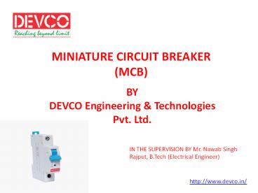 MCB, Mini MCB, ELCB, RCCB, MCCB Contactors, O/L Relay, LT Control ...