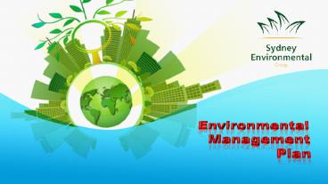 Environmental Management Plan presentation | free to download