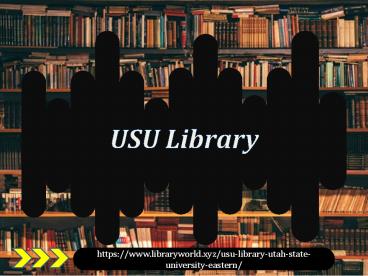 usu library presentation | free to download
