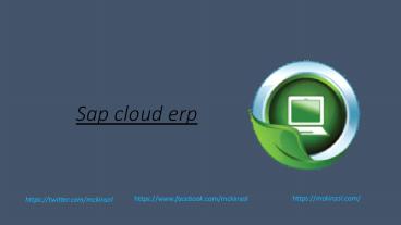Sap cloud erp presentation | free to download