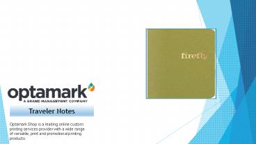 Buy Custom classic traveler notes - Optamark presentation | free to ...