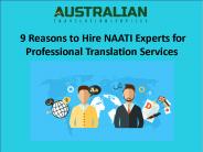 PPT – Professional document translation services within a popular ...