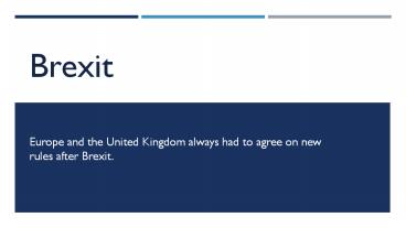 Brexit presentation | free to download