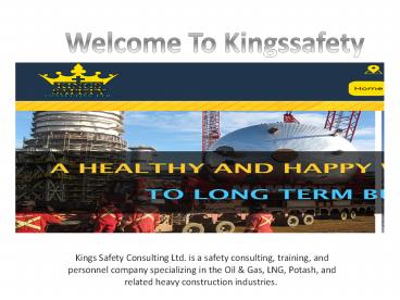 Workplace safety training presentation | free to download