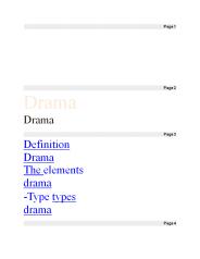 PPT – Elements of Drama PowerPoint presentation | free to view - id ...