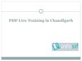 PPT – Top List Company Providing Php Industrial Training in Chandigarh ...