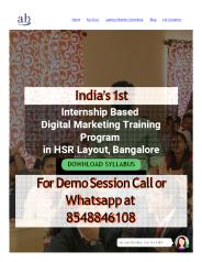 PPT – DIGITAL MARKETING CLASSES IN BANGALORE PowerPoint presentation ...