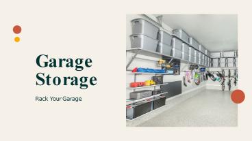PPT – Garage Storage PowerPoint presentation | free to download - id ...