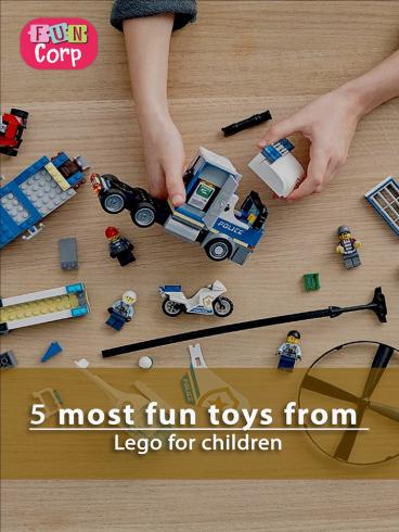 5 most fun toys from Lego for children presentation | free to download