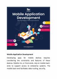 PPT – Best Mobile App Development Company In Bangalore PowerPoint ...