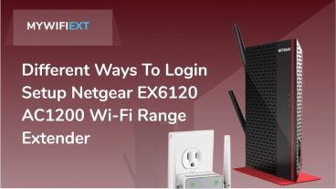 How To Log In Setup Netgear Ex6120 Ac1200 Extender presentation | free ...