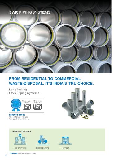PPT – SWR Pipes & Fittings - Trubore Pipes PowerPoint presentation ...