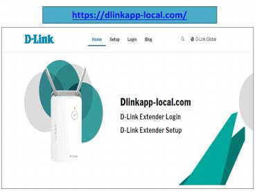 PPT – dlinkap.local PowerPoint presentation | free to download - id ...