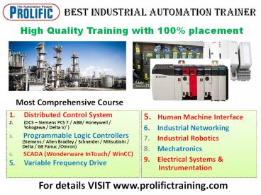 PLC Training, SCADA Training, DCS Training presentation | free to download