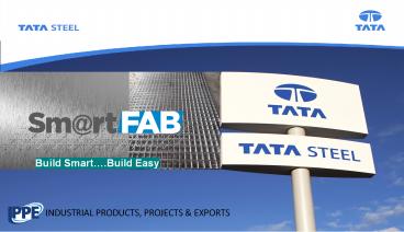 Tata Steel SmartFAB presentation | free to download