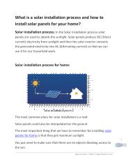 PPT – Installation of Solar Panels PowerPoint presentation | free to ...