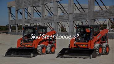 Skid Steer Loaders presentation | free to download