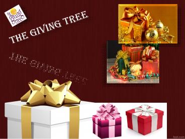 Thegivingtree - Perfect platform for corporate gifts presentation ...